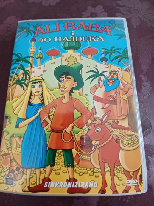 Dječji crtić - Ali Baba i 40 hajduka sinkronizirano