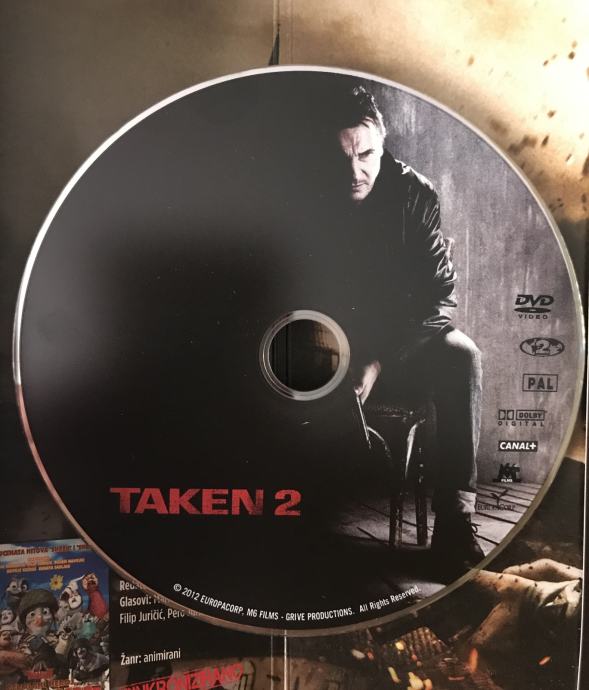 DVD 96 sati: Istanbul= Taken 2 |Luc Besson Liam Neeson Rade Šerbedžija