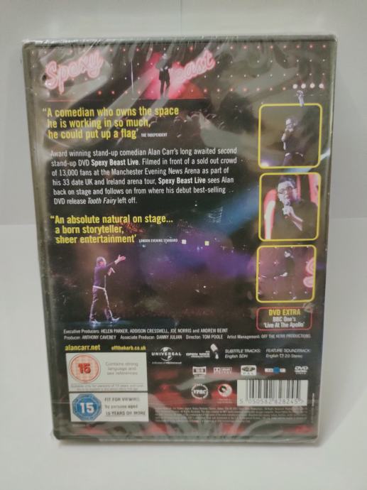 DVD NOVO! - Alan Carr Spexy Beast