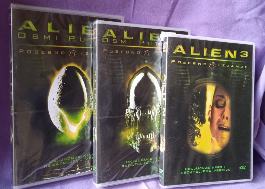 DVD - Alien 1,2,3
