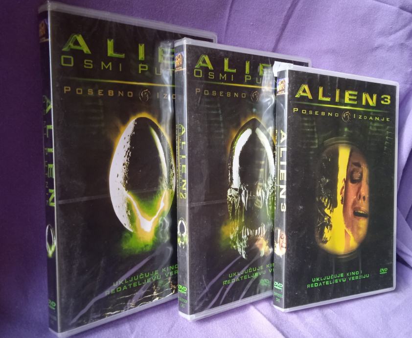 DVD - Alien 1,2,3