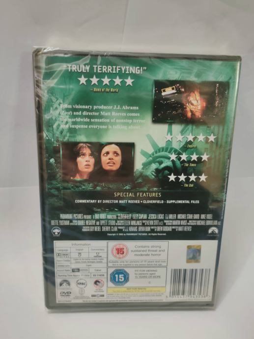 DVD NOVO! - Cloverfield
