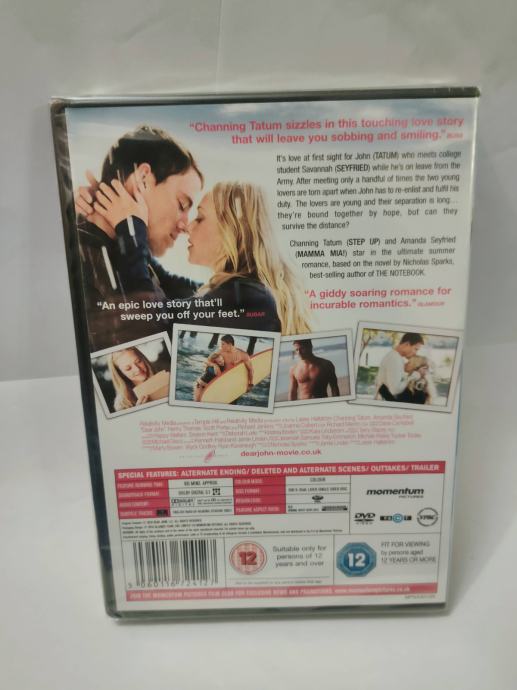 DVD NOVO! - Dear John