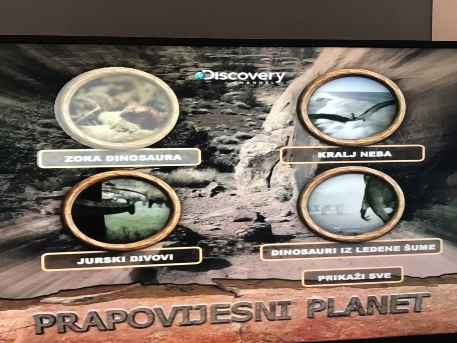 DVD Discovery =Prehistoric / Prapovijesni Planet= dinosauri, 4.epizode