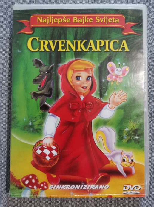 DVD ZA DJECU CRVENKAPICA