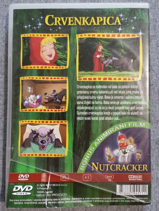 DVD ZA DJECU CRVENKAPICA