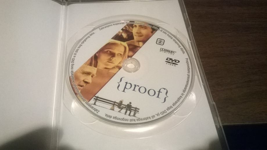 DVD DOKAZ PROOF ANTHONY HOPKINS