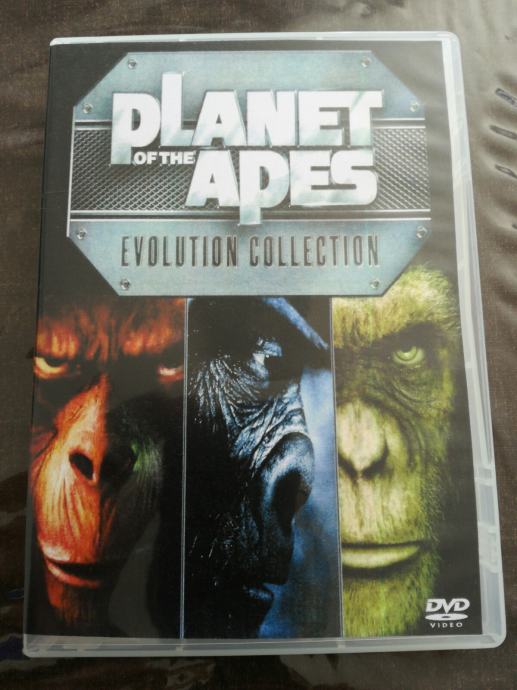 Dvd filmovi Planet majmuna-Evolution collection (8 filmova)