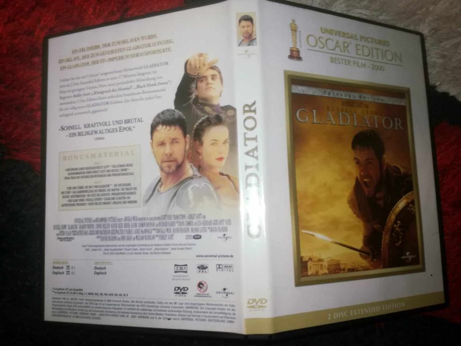 DVD - Gladiator (2 DVD Special edition) REZERVIRANO
