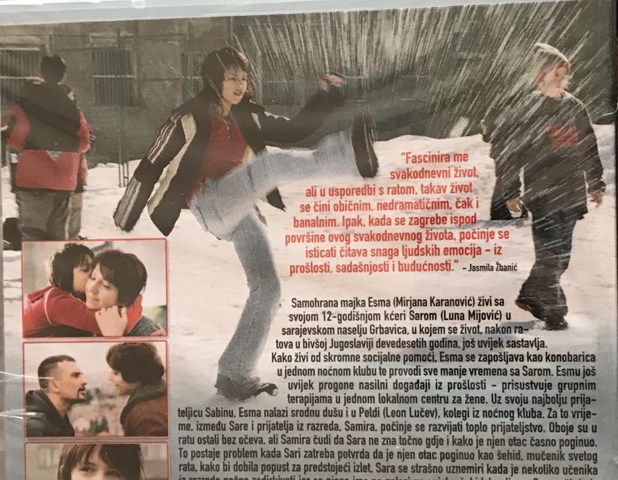 novi neraspakirani DVD / Grbavica (2006.) / Pula