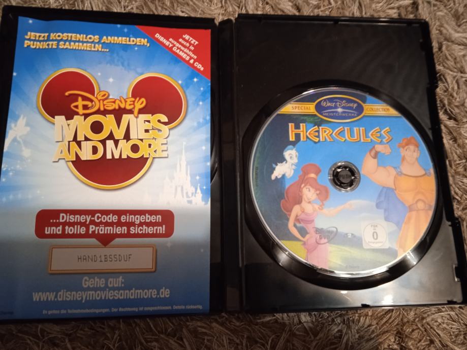 DVD - Hercules (Disney)