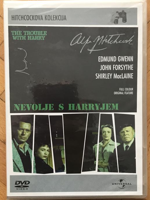 DVD ( Hitchcock ) Nevolje s Harryjem = The Trouble with Harry (1955.)