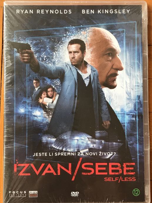 novi neraspakirani DVD / Izvan/sebe = Self/less (2015.) / 30 kn / Pula