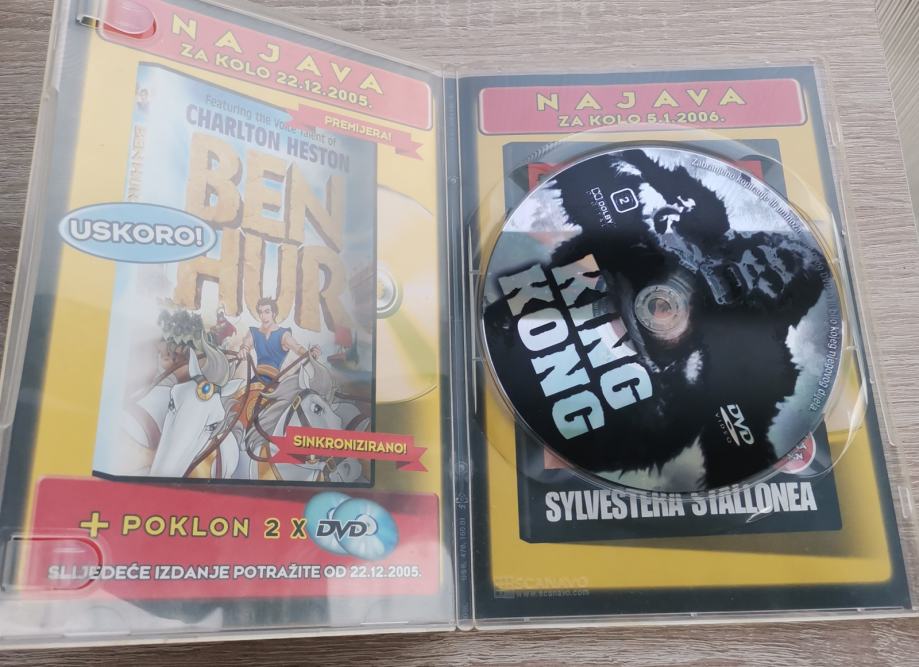 DVD KING KONG
