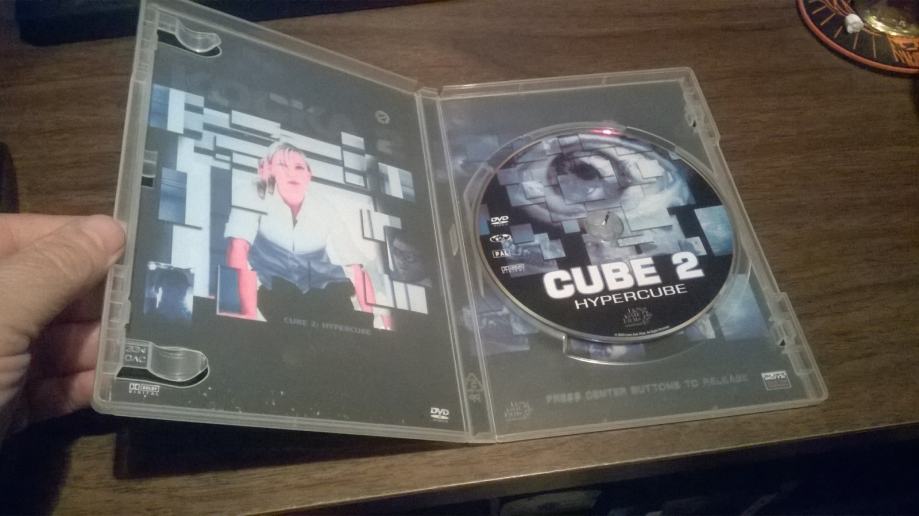 DVD KOCKA 2 CUBE 2 HYPERCUBE