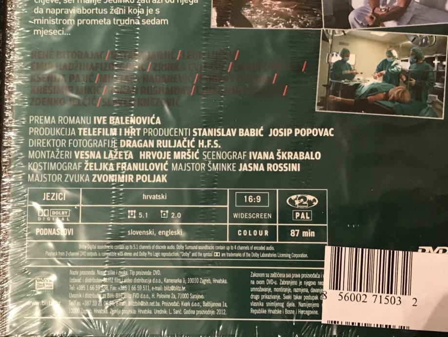 novi neraspakirani DVD / Ljudožder vegetarijanac (2012.) / Pula
