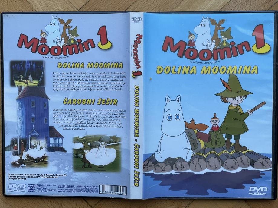 2x DVD-a Moomini = Moomin = Tanoshî Mûmin Ikka | DVD 3 4