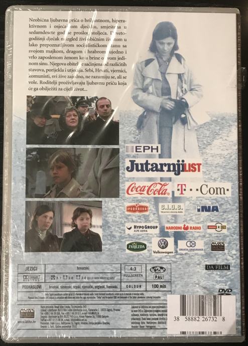 novi neraspakirani DVD / Moram spavat’, anđele (2007.) / Pula