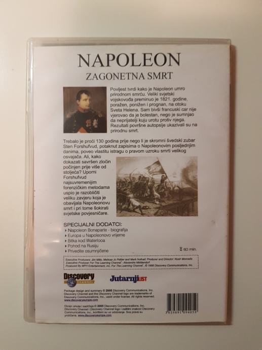 DVD NAPOLEON ZAGONETNA SMRT