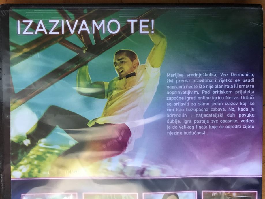 novi neraspakirani DVD / Nerve (2016.) / Pula