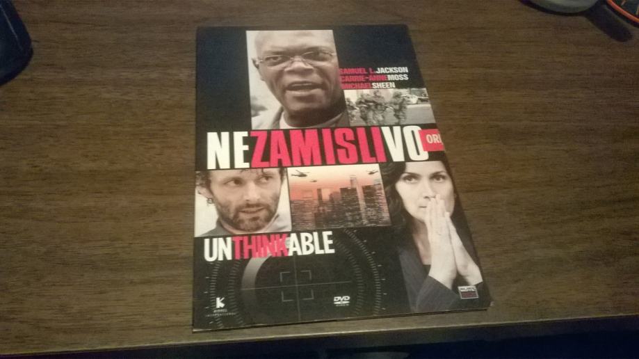 DVD NEZAMISLIVO UNTHINKABLE SAMUEL JACKSON