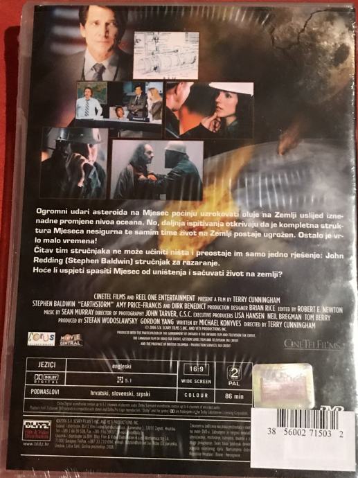 novi neraspakirani DVD / Oluja na zemlji = Earthstorm (2006.) / Pula