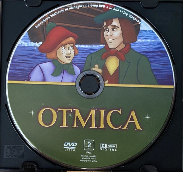 DVD Otmica = Oteti = Kidnapped (1986.) dječji animirani povijesni