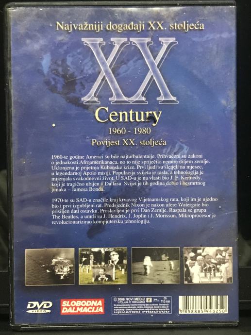 DVD Povijest XX stoljeća - 1960.-1980.