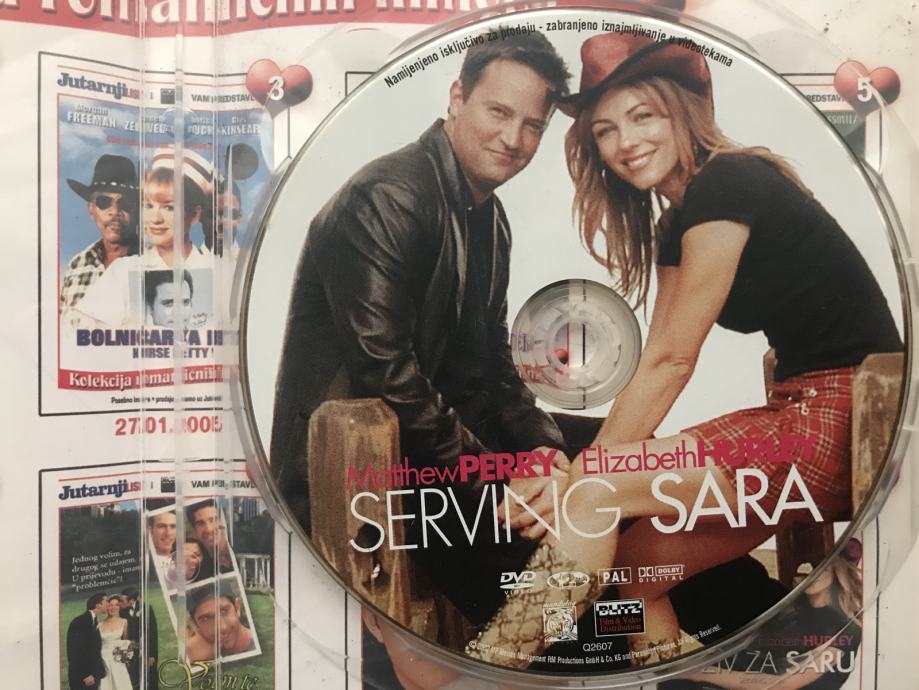DVD Poziv na Saru = Serving Sara | Matthew Perry Elizabeth Hurley