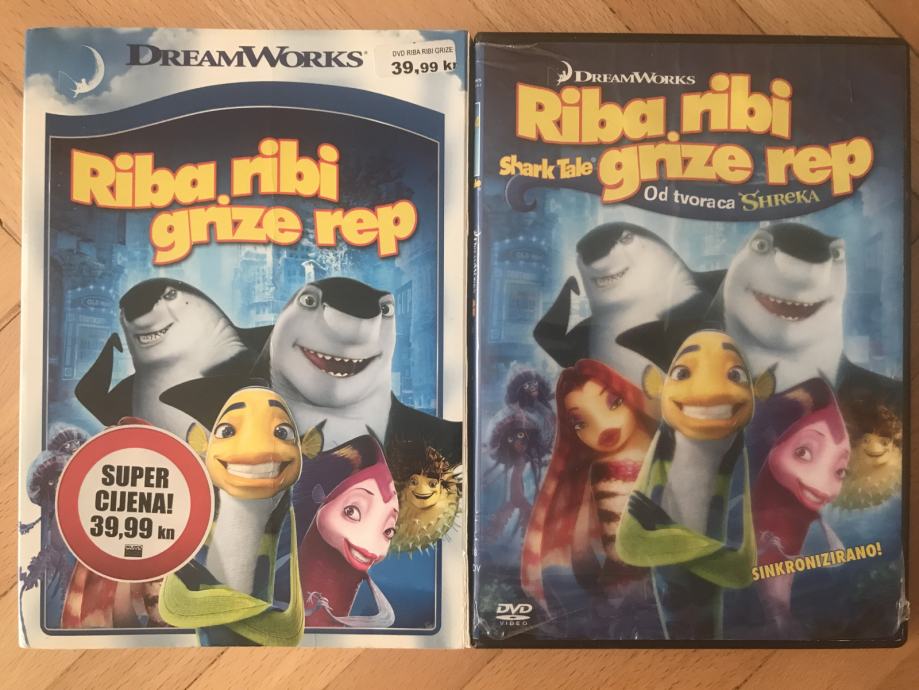 9.DreamWorks klasik iz2004.naDVDu:Riba ribi grize rep=Shark Tale+bonus