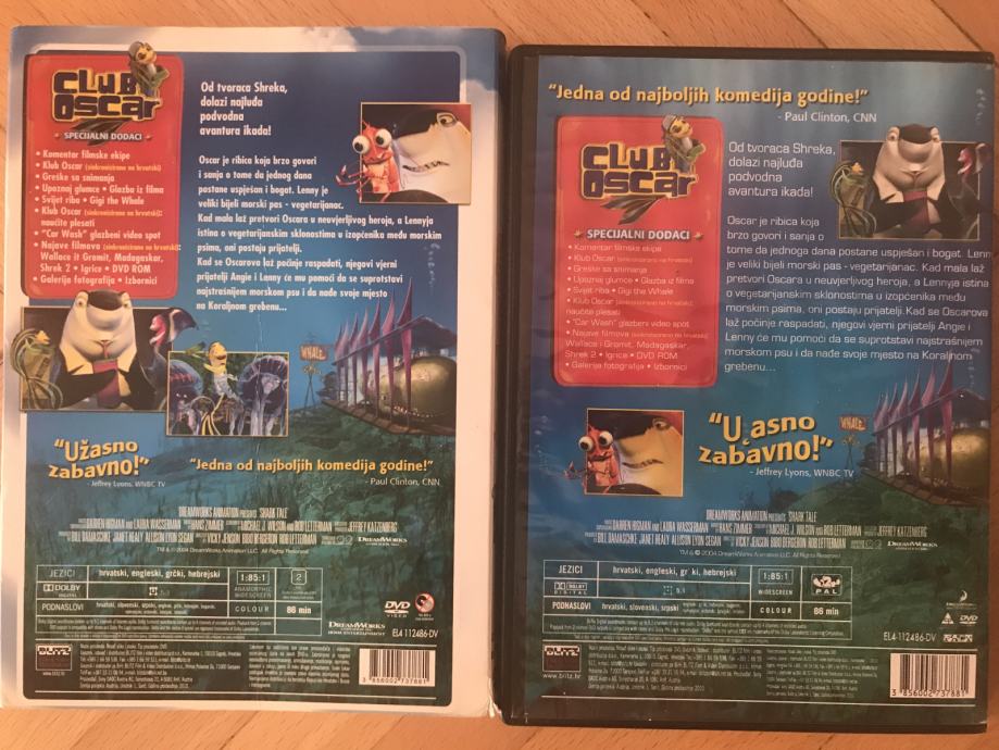 9.DreamWorks klasik iz2004.naDVDu:Riba ribi grize rep=Shark Tale+bonus