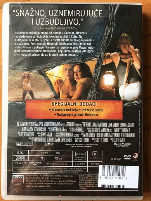 novi neraspakirani DVD / Ruševine = The Ruins (2008.) / Pula