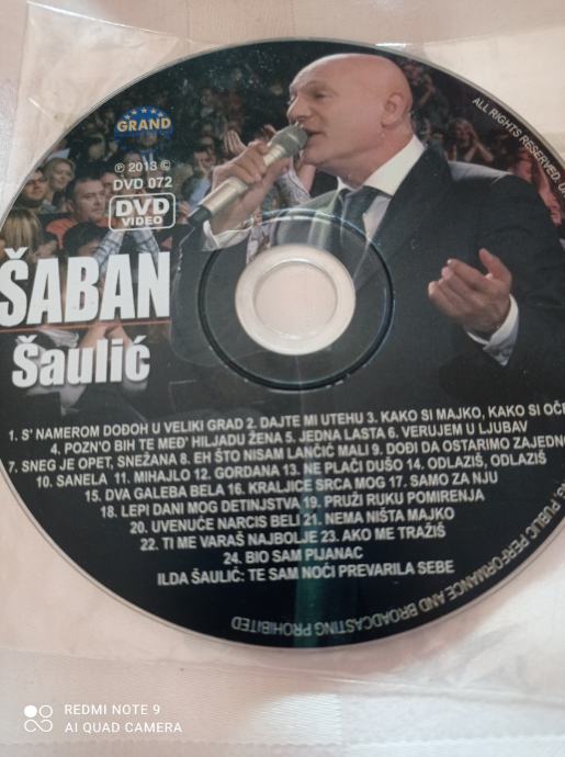 DVD-Šaban Šaulić
