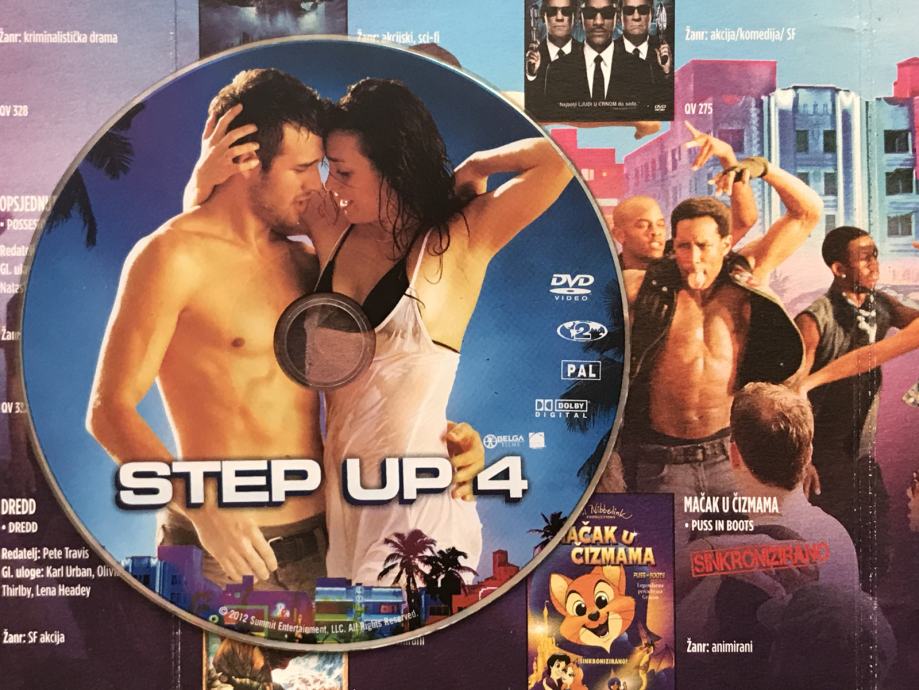 DVD Step Up 4 = Step Up Revolution / Miami Heat (2012.)