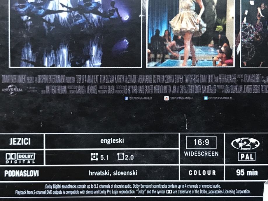 DVD Step Up 4 = Step Up Revolution / Miami Heat (2012.)