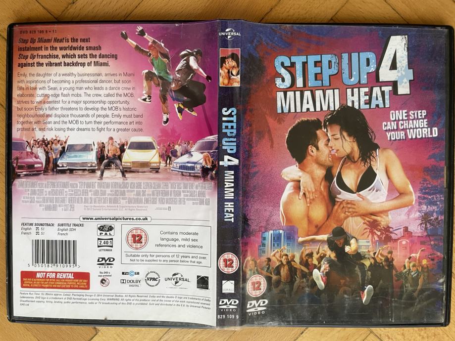 DVD Step Up 4 = Step Up Revolution / Miami Heat (2012.)