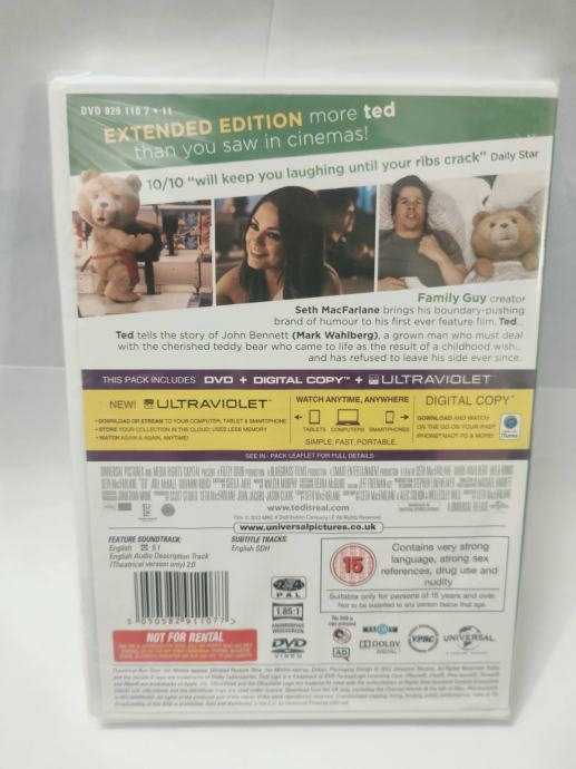 DVD NOVO! - Ted