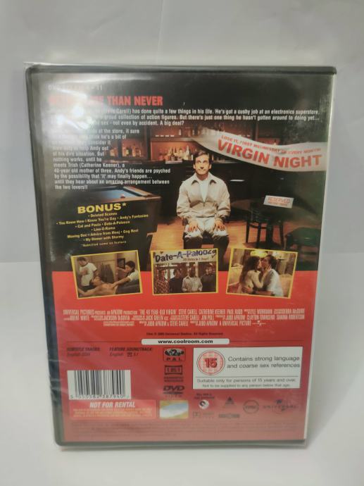 DVD NOVO! - The 40 Year Old Virgin
