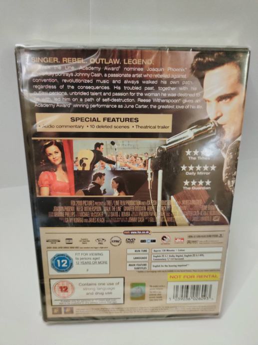 DVD NOVO! - Walk the Line