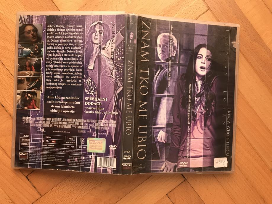 DVD Znam tko me ubio =I know who killed me+spec.dodaci | Lindsay Lohan