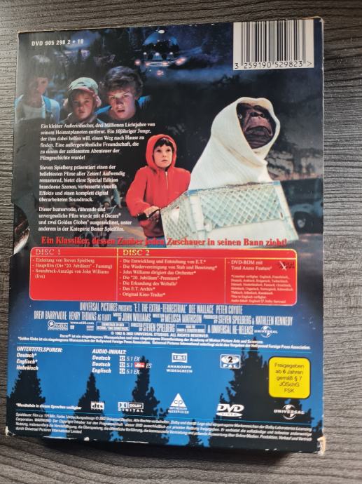 E.T. dvd special edition