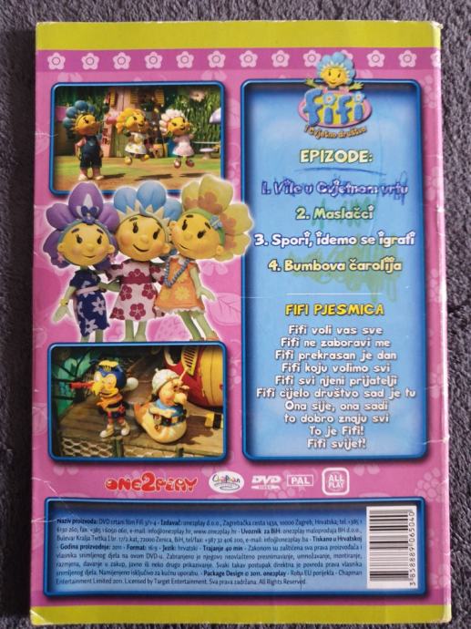 FIFI i Cvjetno društvo-DVD