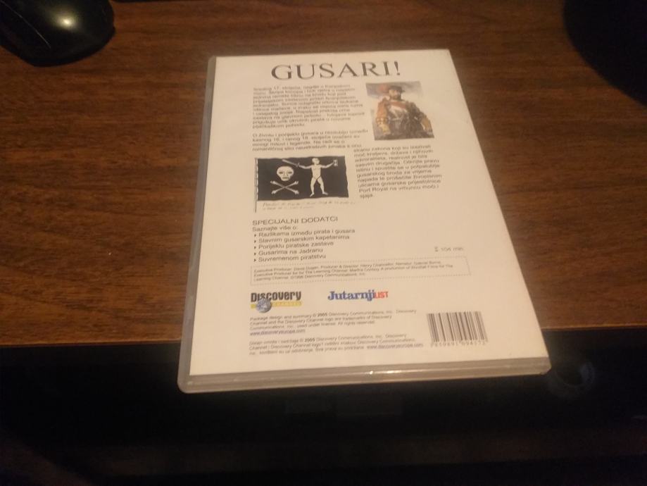 GUSARI STRAH I TREPET JUŽNIH MORA DISCOVERY CHANNEL