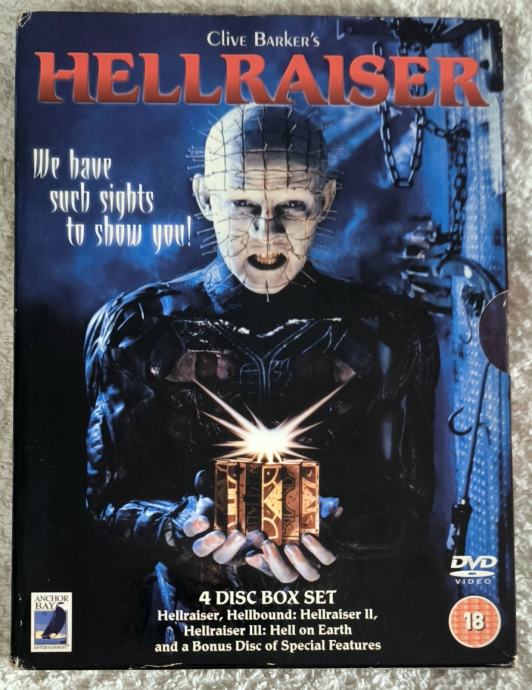 Hellraiser (Gospodari pakla) - 4 Disc Box Set