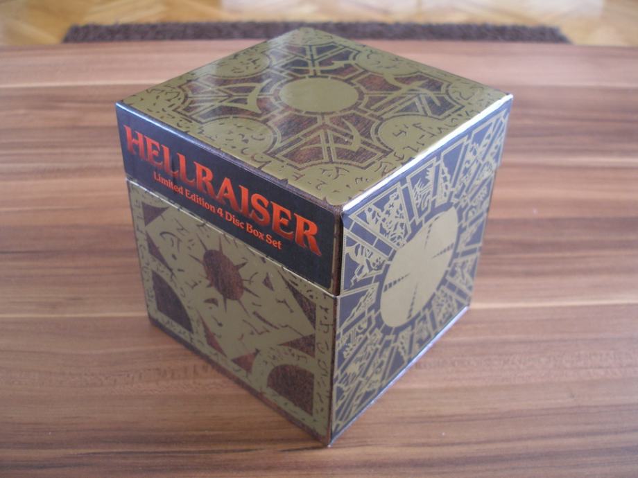 HELLRAISER Limited Edition 4 disc DVD Puzzle Box