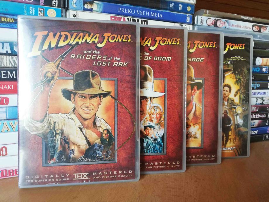 Indiana Jones QUADRILOGY (1981-2008) Hrvatski titlovi