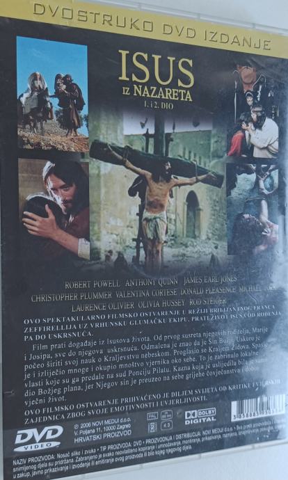 Isus iz Nazareta 1. i 2. dio / Jesus Of Nazareth Part One & Two