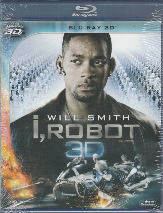Ja, Robot (Will Smith) Blu-Ray 3D Hrvatski titl Novo