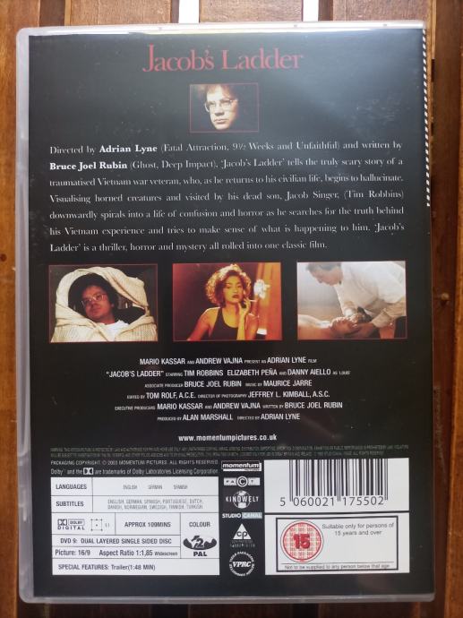 Jacobs Ladder DVD