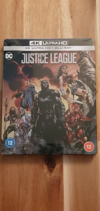 Justice League Steelbook 4k Limited Edition